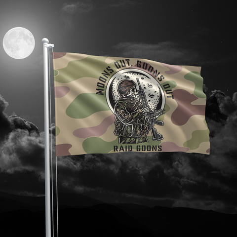 FLAGS (ALL DIFFERENT DESIGNS) – Raid Goons