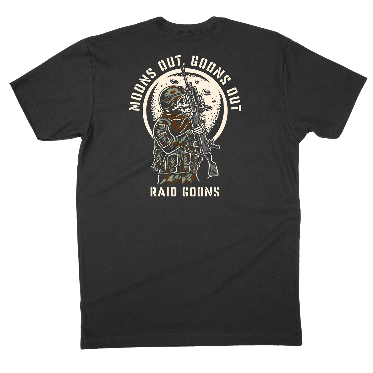 Machinegunner Moons Out Goons Out – Raid Goons